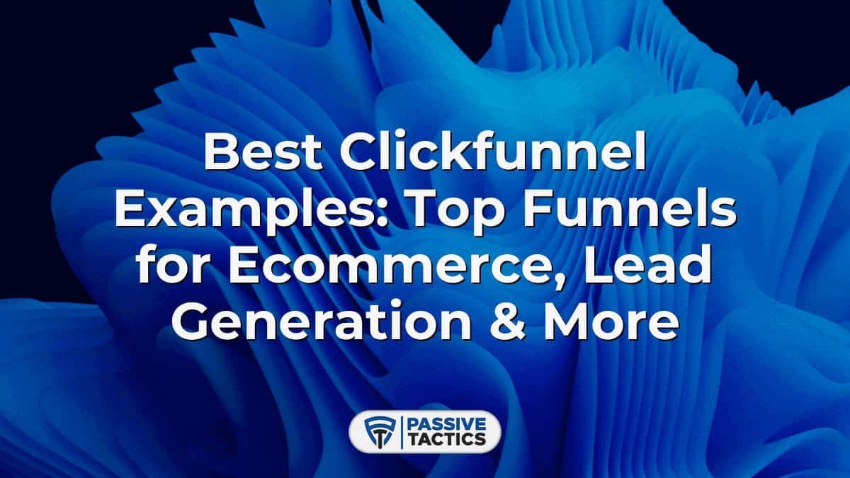 Best Clickfunnel Examples: Top Funnels for Ecommerce, Lead Generation ...