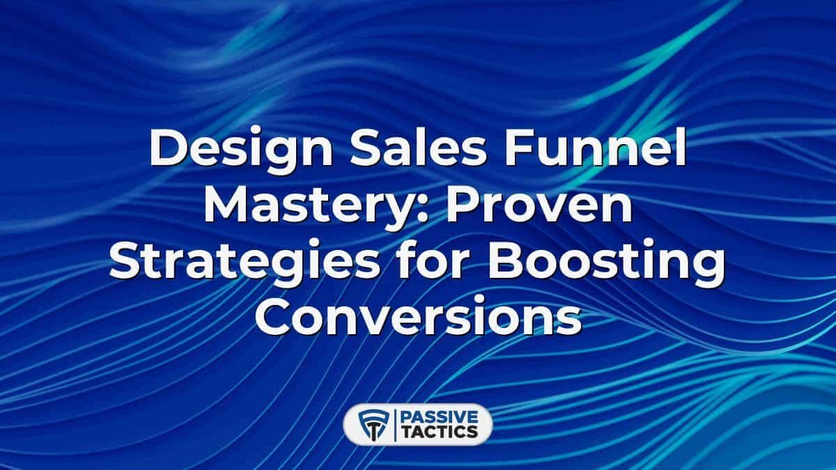 Design Sales Funnel Mastery: Proven Strategies for Boosting Conversions